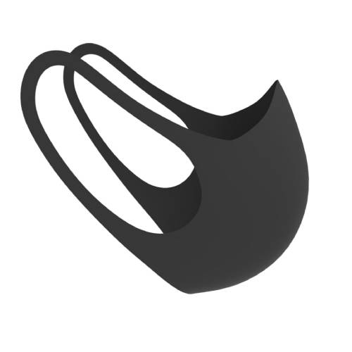 L3VEL3© 3PC FACE MASK BLACK – DBSWarehouse